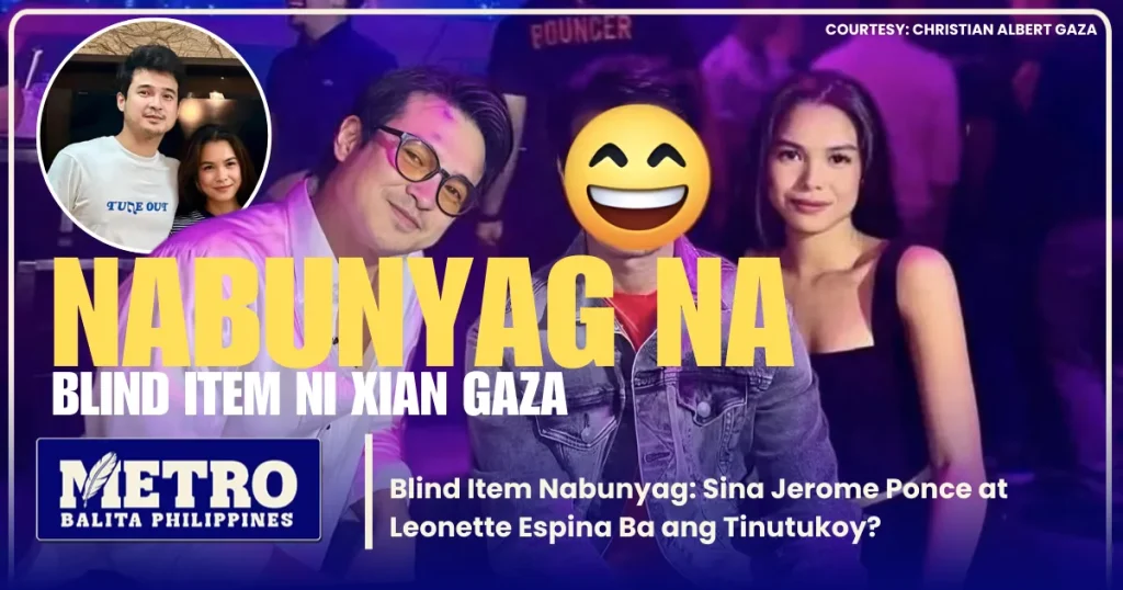 Pangalan ni Jerome Ponce Lumutang Online : Xian Gaza Blind Item